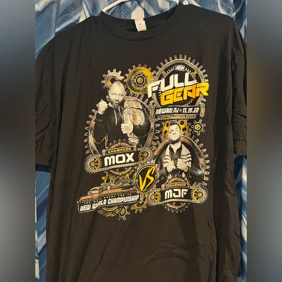 Aew | Shirts | Aew Full Gear T Shirt | Poshmark